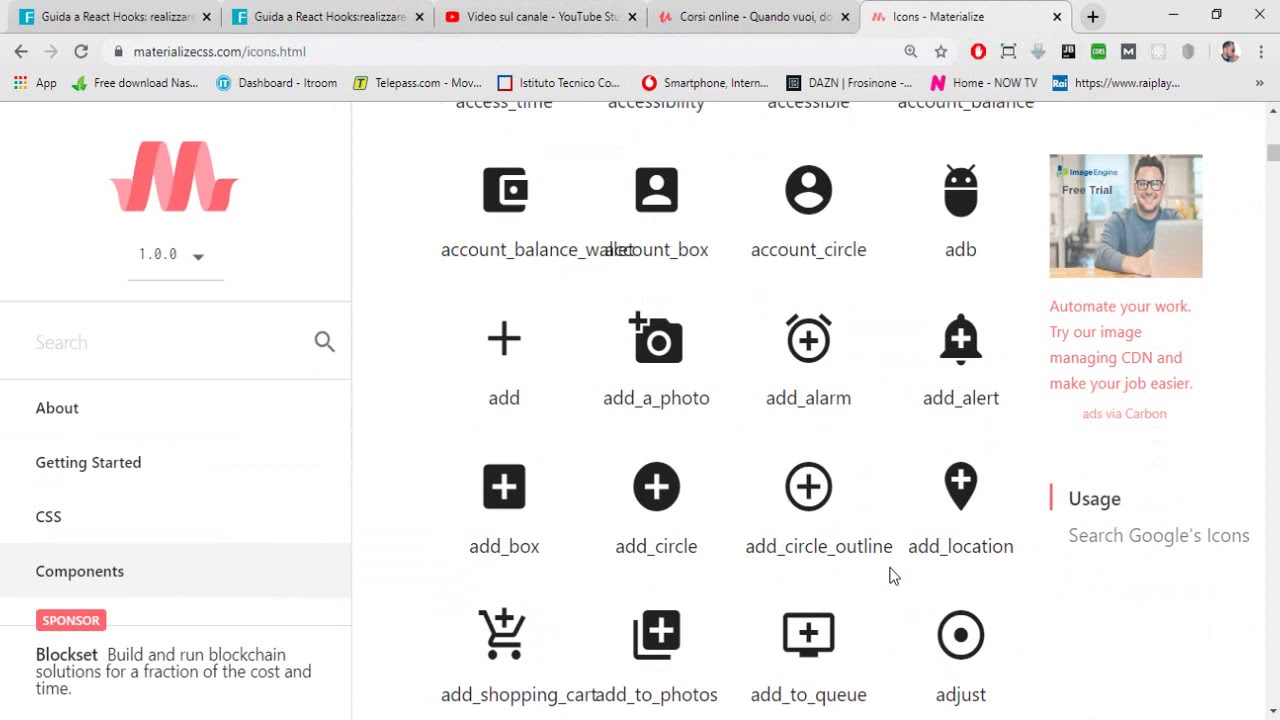 12- AGGIUNTA DELLO STYLE CON MATERIALIZE - YouTube