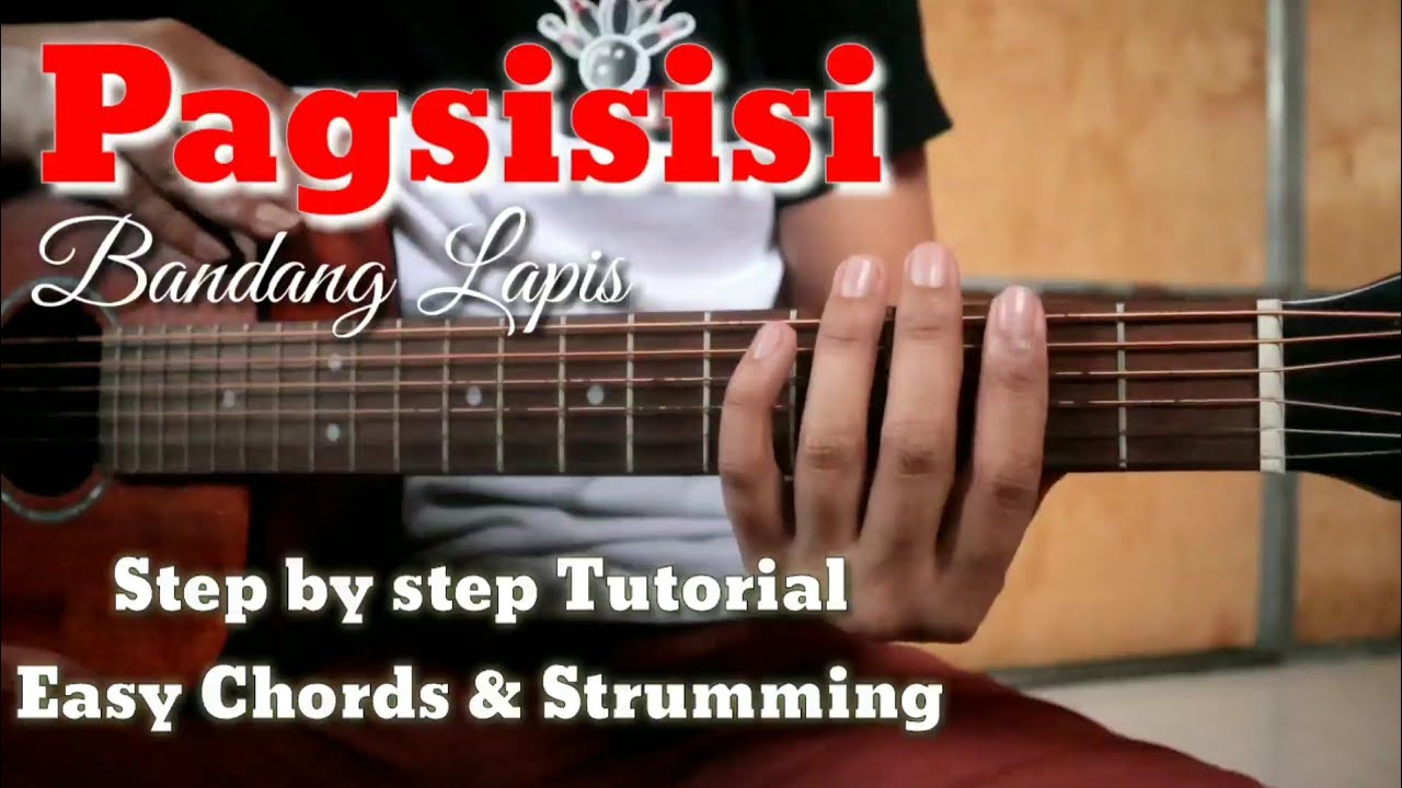 Pagsisisi - Guitar tutorial / Bandang lapis tagalog lesson Easy chords ...