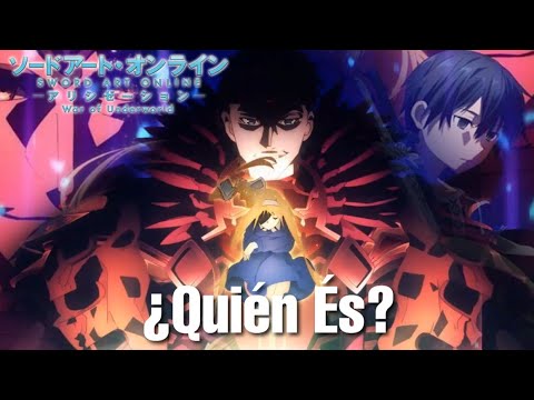 ¡Él Es El Verdadero Antagonista en SAO Alicization: War Of Underworld ...