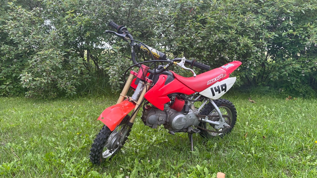 I got a new pit bike! - YouTube