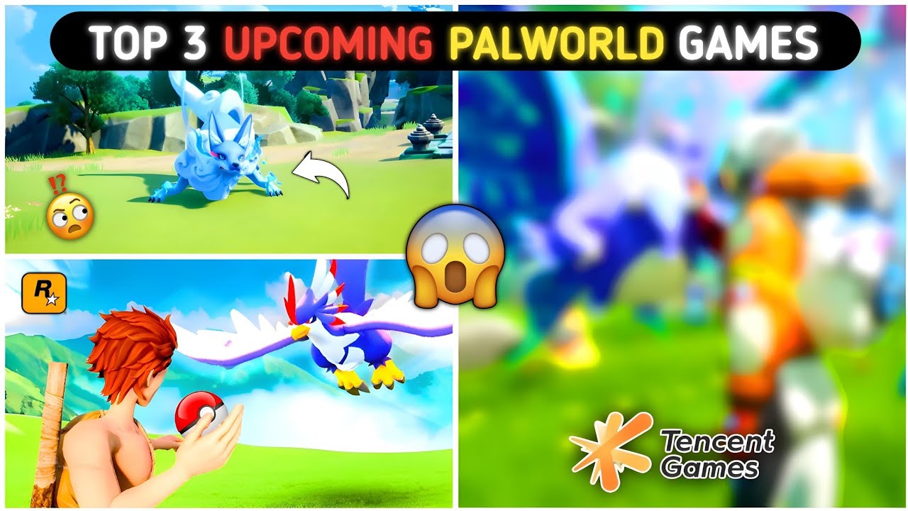 TOP 3 Upcoming Games Like Palworld In 2024 🔥| New Games Like Palworld # ...