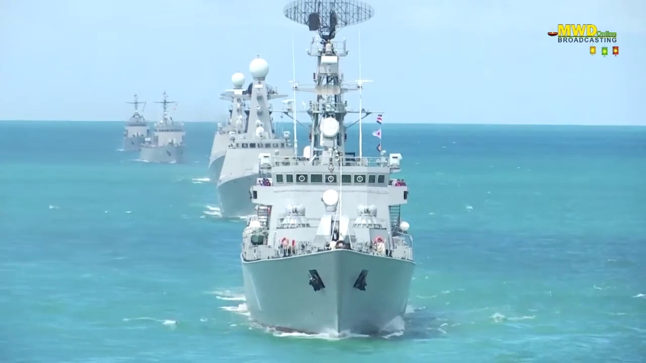 Myanmar Navy Fleet Exercise 2020 - YouTube