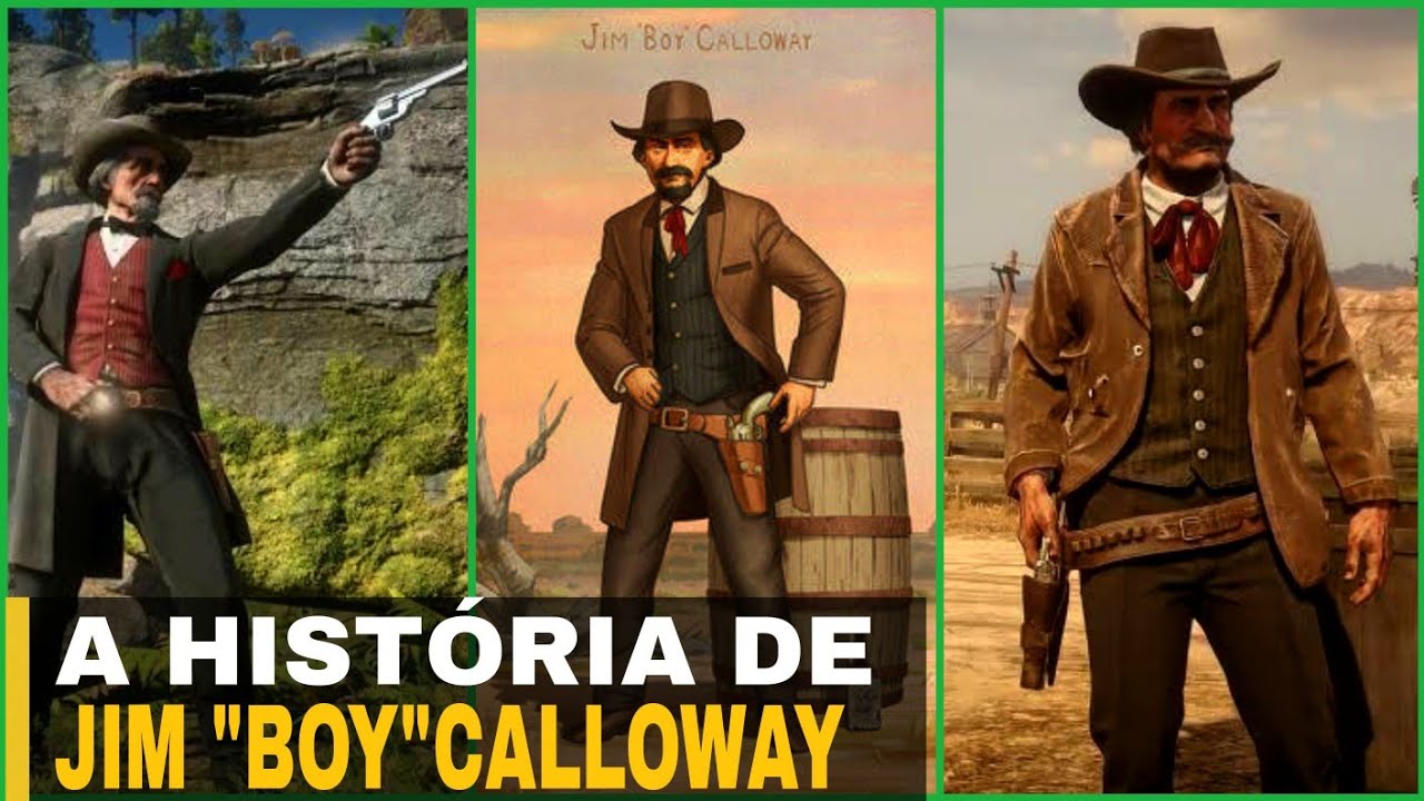 A história de Jim Boy Calloway | Os maiores pistoleiros Red dead ...