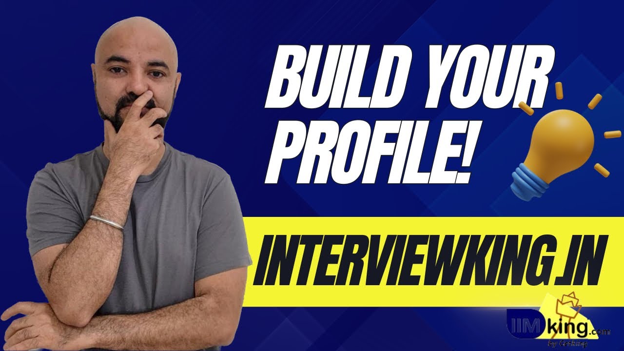 Build your Profile? Interviewking.in - YouTube