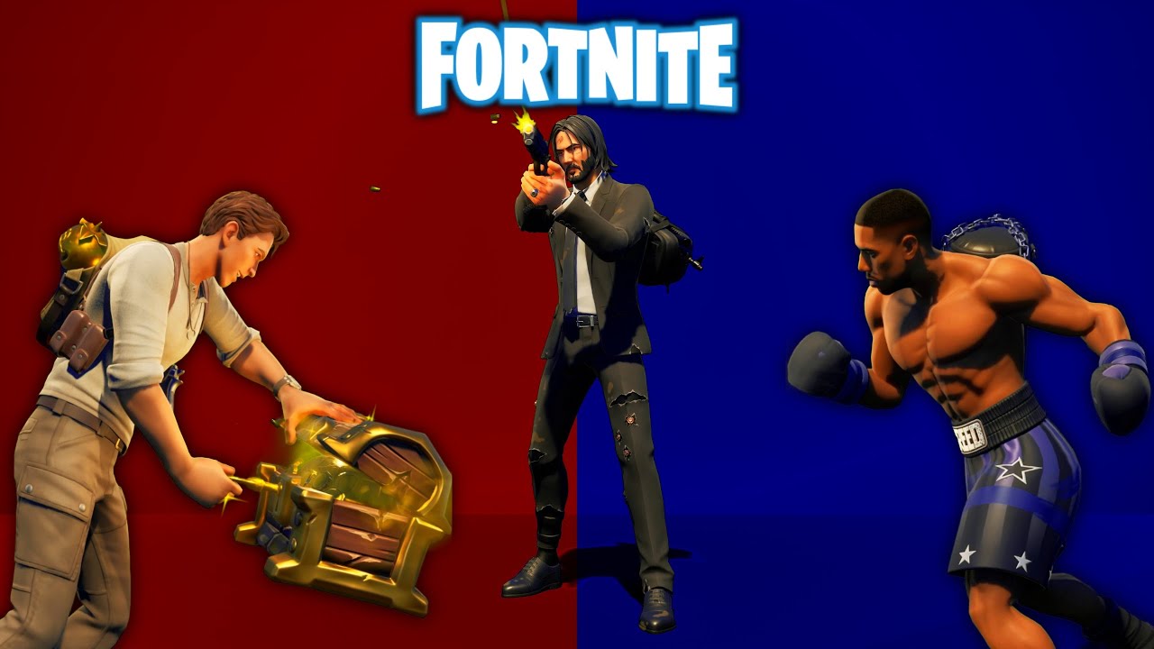 A Boxer, A Hitman & A Treasure Hunter | Fortnite - YouTube
