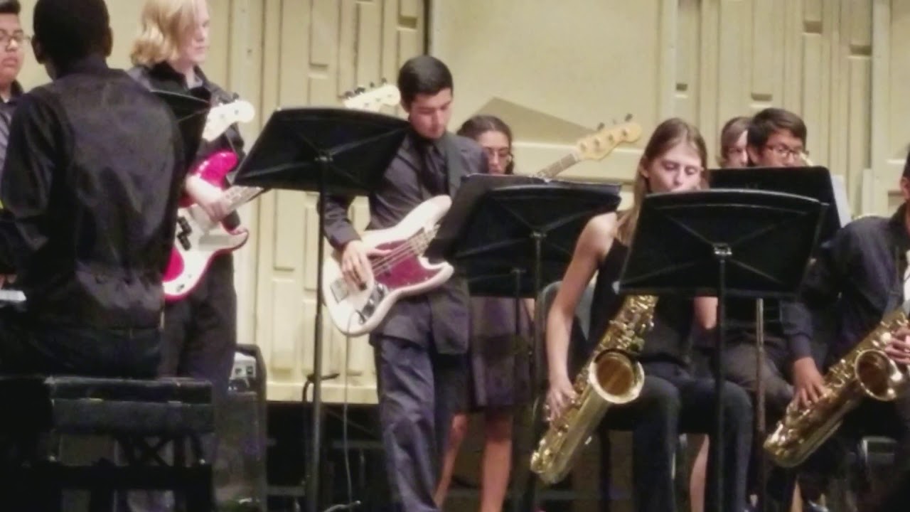 Peoria high school Jazz Band: Aftershock - YouTube