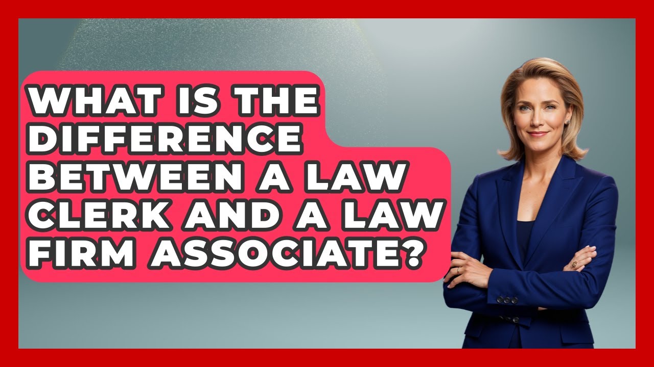 What Is The Difference Between A Law Clerk And A Law Firm Associate ...