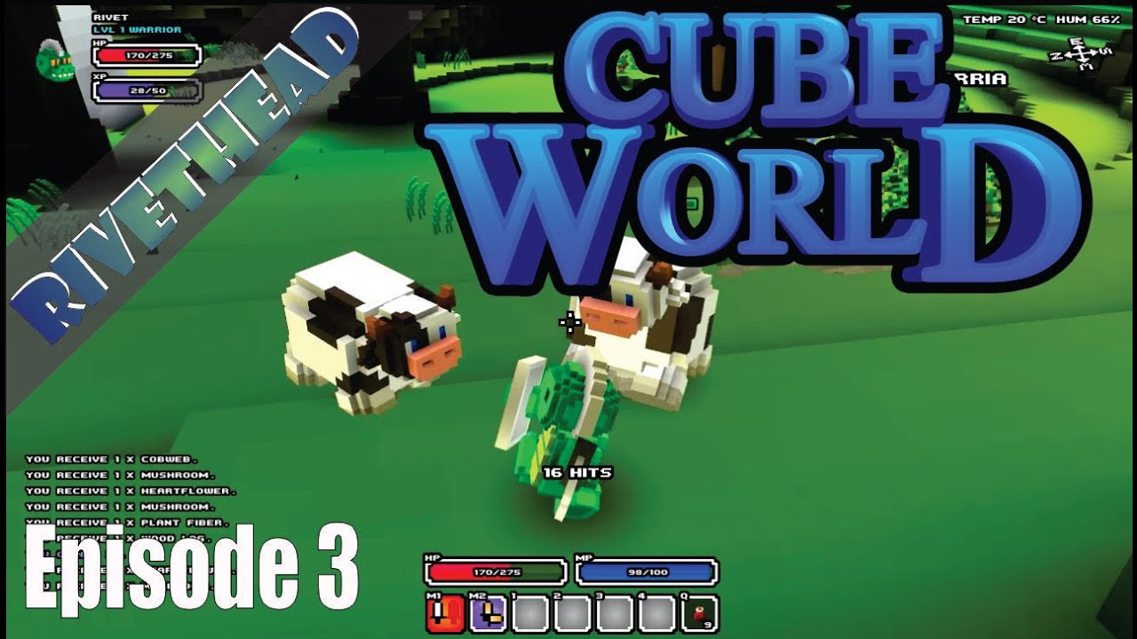 Cube World - E3 "Rivet takes on a whole herd." - YouTube