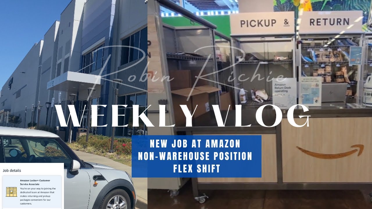 First Day at a New Job- Amazon + Whole Foods flexible shift (mini vlog) - YouTube