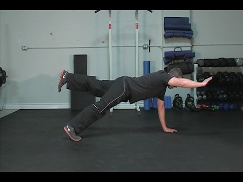 How to do a Swimmer Plank - YouTube