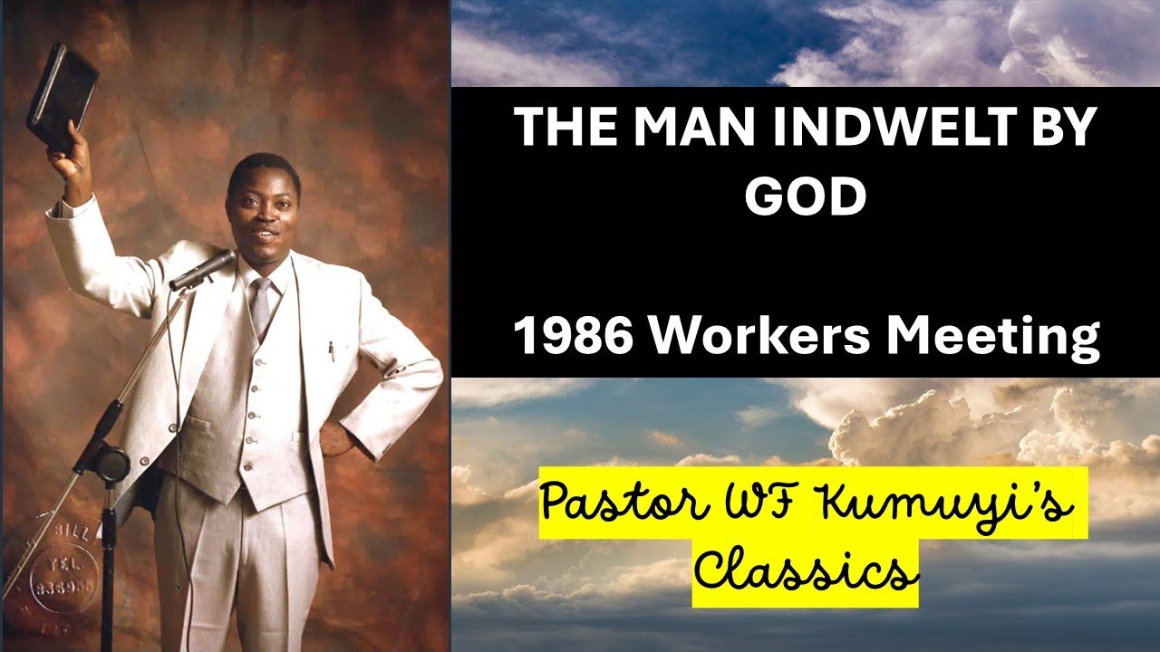 The Man Indwelt by God (1986) - Pst Kumuyi Classics - YouTube