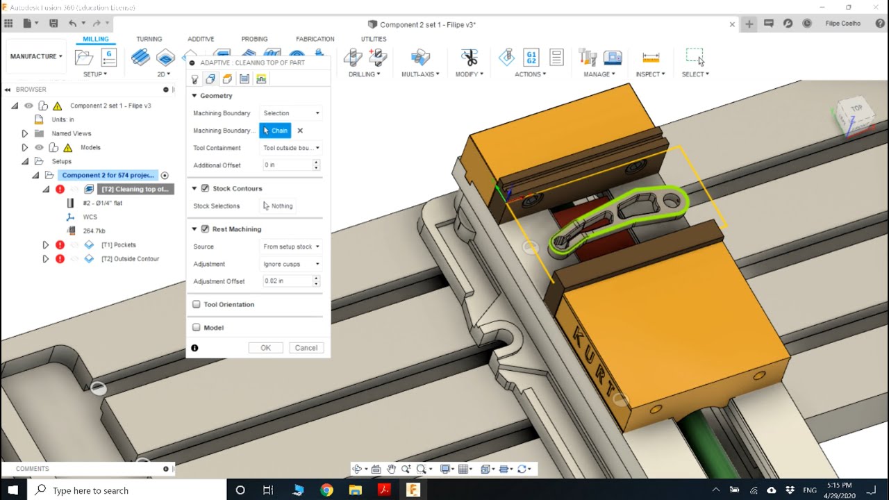Getting started with Autodesk Fusion 360 for CNC programming - From ...