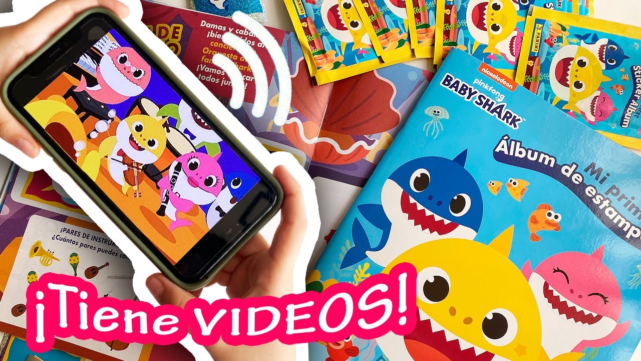 ¡BABY SHARK tururu! 🦈 Album REVIEW Panini 2021 - YouTube