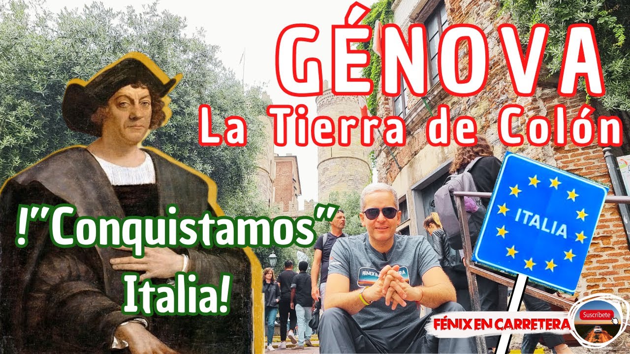 89 EUROPA EN CARRO 🚗 De NIZA a GÉNOVA | ⛵LA TIERRA DE CRISTOBAL COLÓN🪙 ...