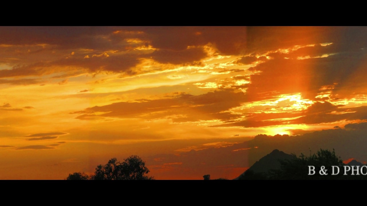 Arizona sunsets from June and July 2018 - YouTube