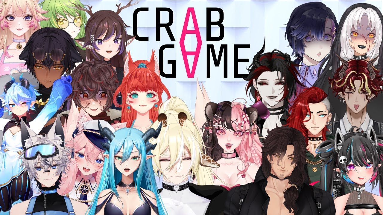 HUGE VTUBER CRAB GAME COLLAB - YouTube
