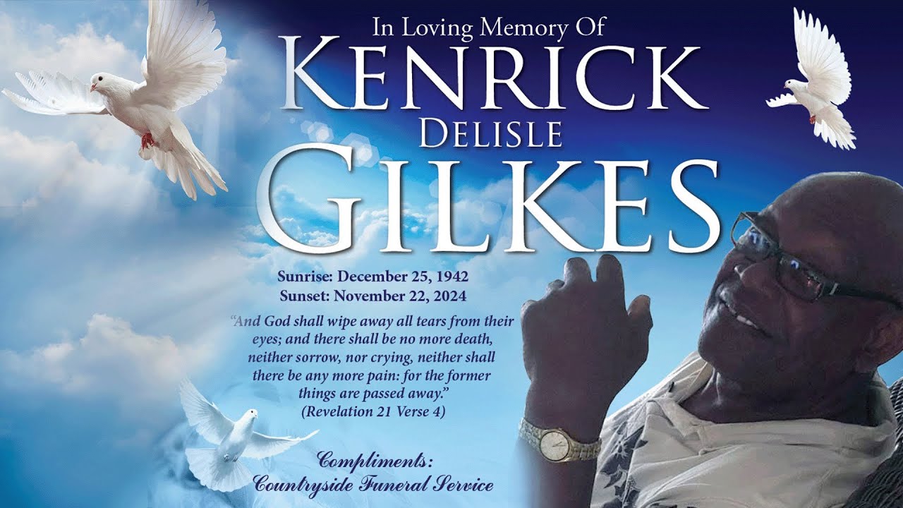 Celebrating the Life of Kenrick Gilkes - YouTube