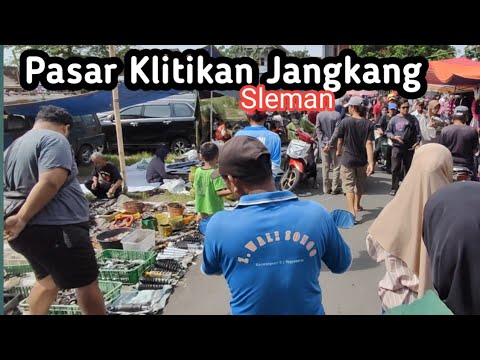 Pasar Klitikan Paling Ramai Di Jogja - YouTube
