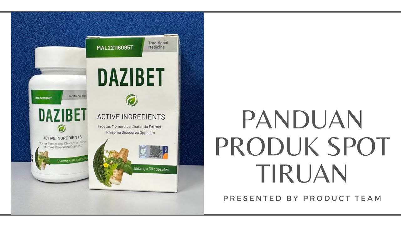 Dazibet Panduan Produk Spot Tiruan - YouTube