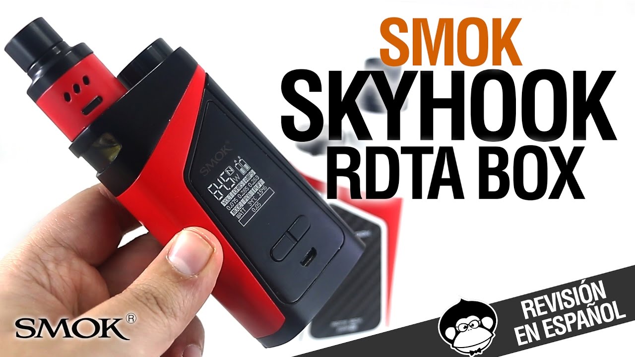 Smok Skyhook RDTA Box mod - mi reconciliación con los RDTA / revisión ...