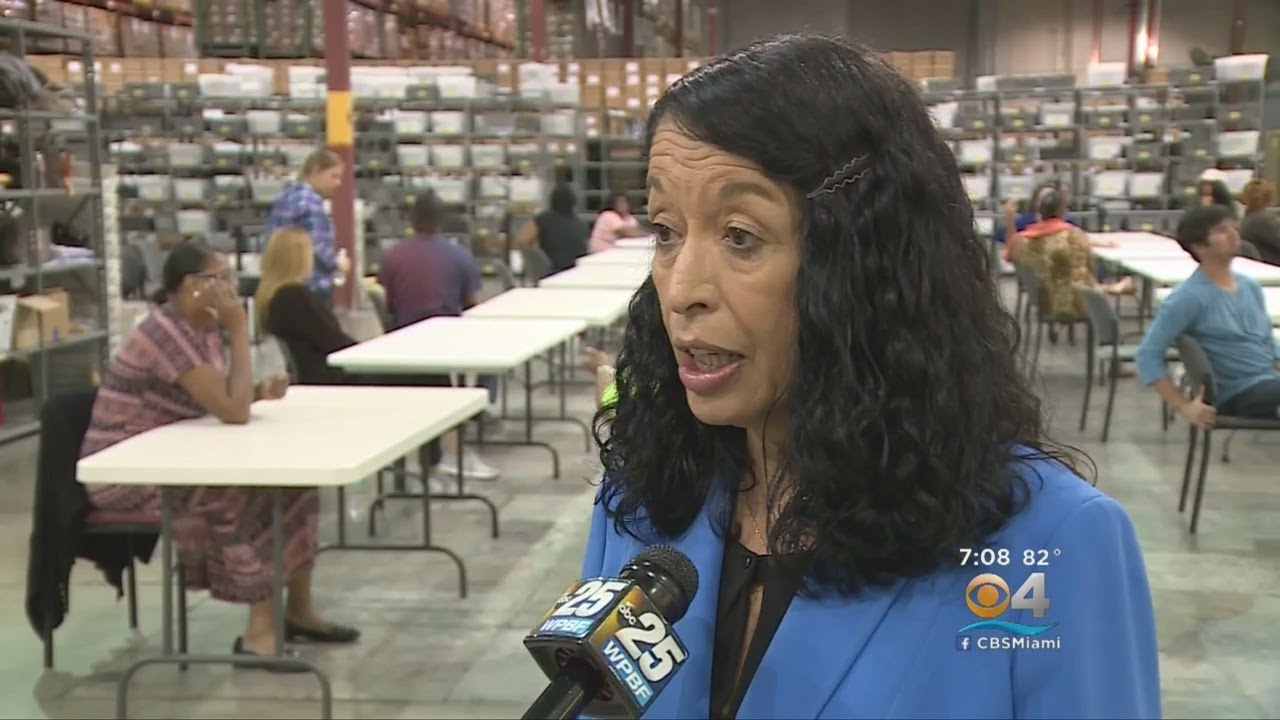 Supervisor Of Elections In Palm Beach County Reacts To Criticism - YouTube