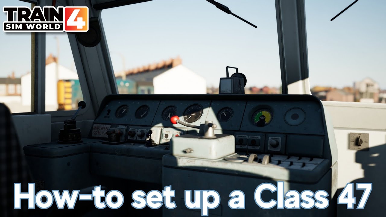 How to Set Up a Class 47 Correctly - Train Sim World 4 - YouTube