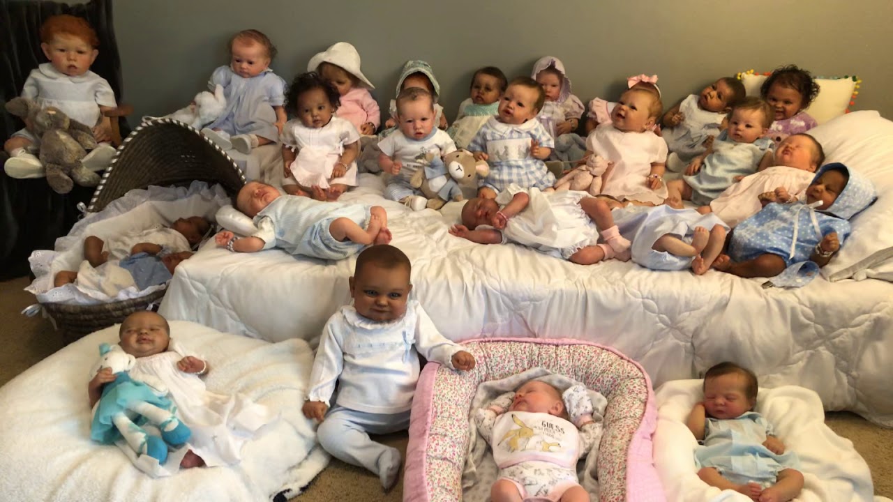 My 25 Babies and counting! Updated collection video!! - YouTube