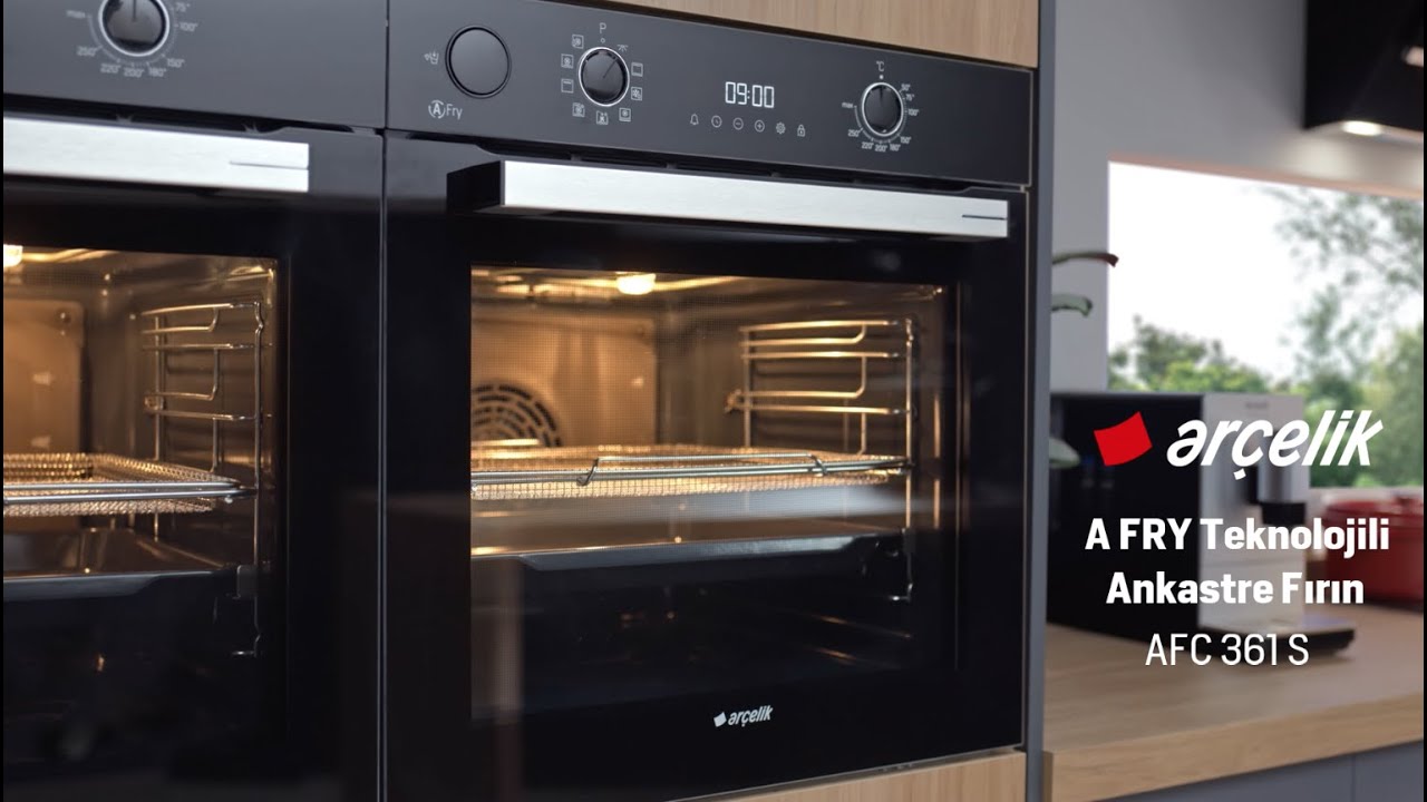 Arçelik A Fry Teknolojili Ankastre Fırın - AFC 361 S - YouTube