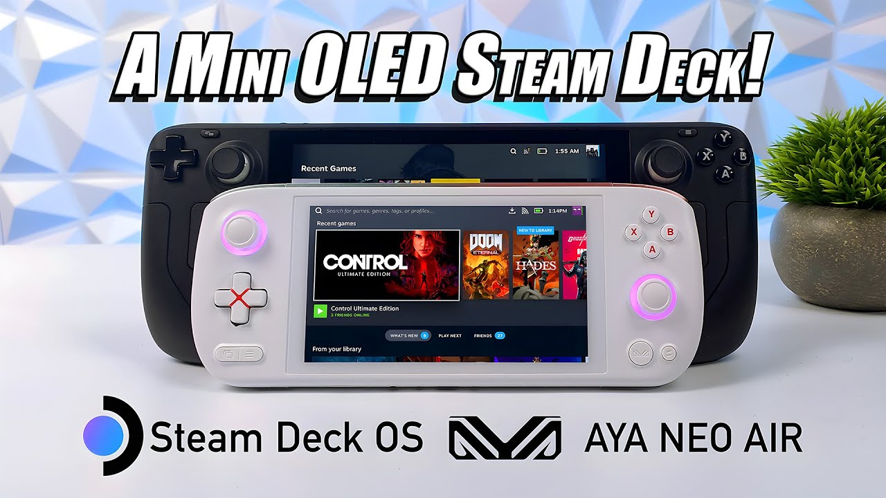 The New AYA Neo Air Is A Mini Steam Deck With A Beautiful OLED Screen ...