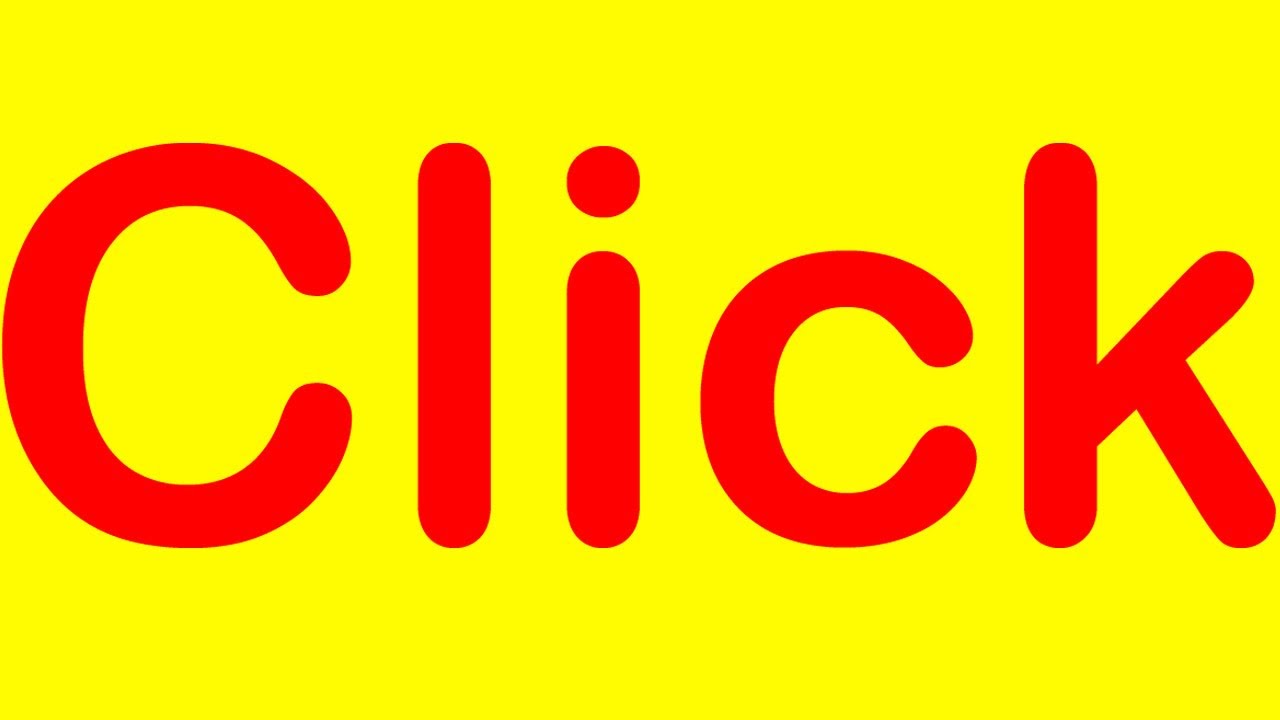 How To Draw Click - YouTube