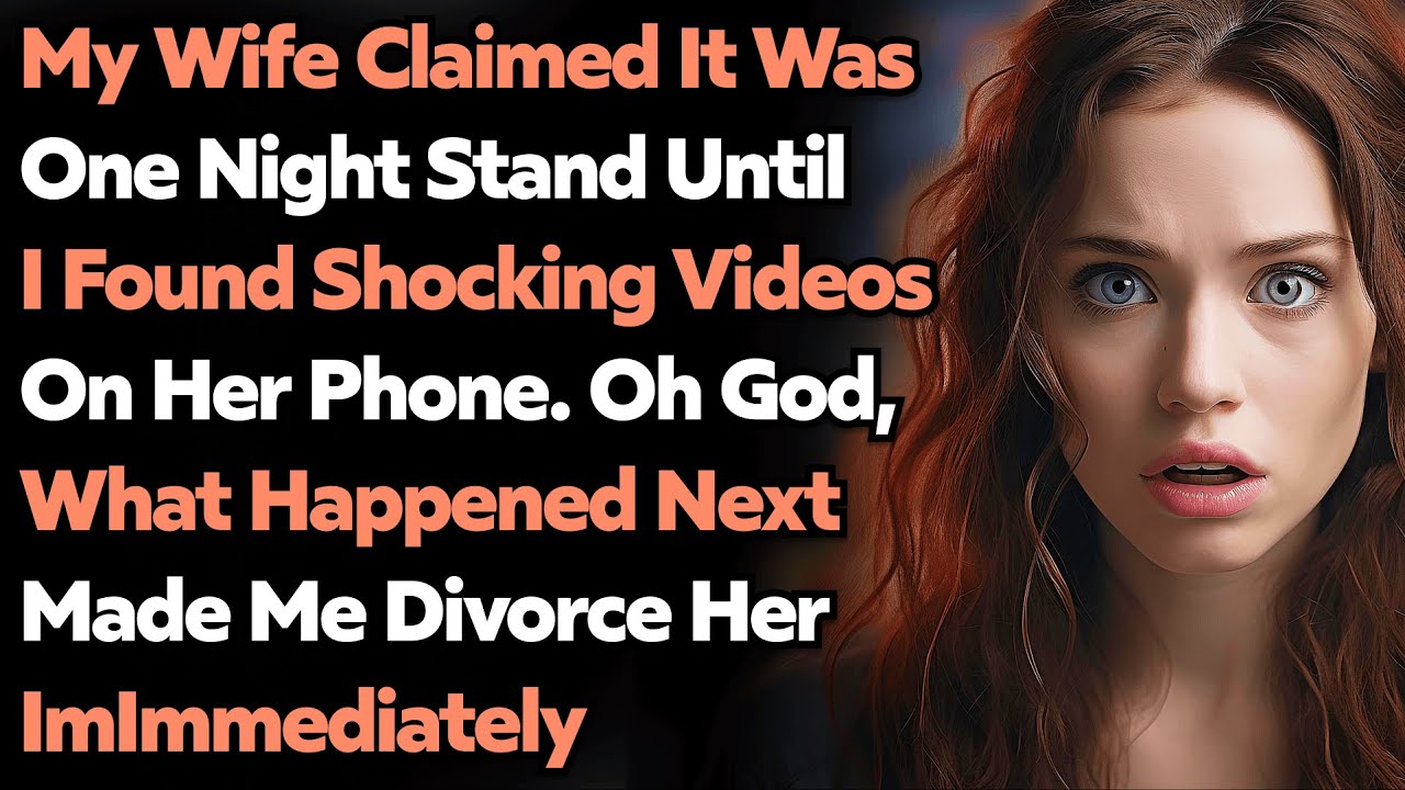 My Wife Claimed It Was One-Night Stand Until I Found Vivid Video Proofs ...