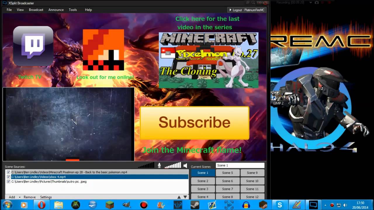 How to make an a cool moving outro (for free) - YouTube