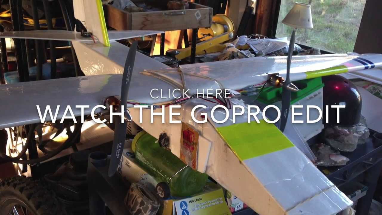 Home Made RC Twin Engine Bomb Dropper Airplane - YouTube