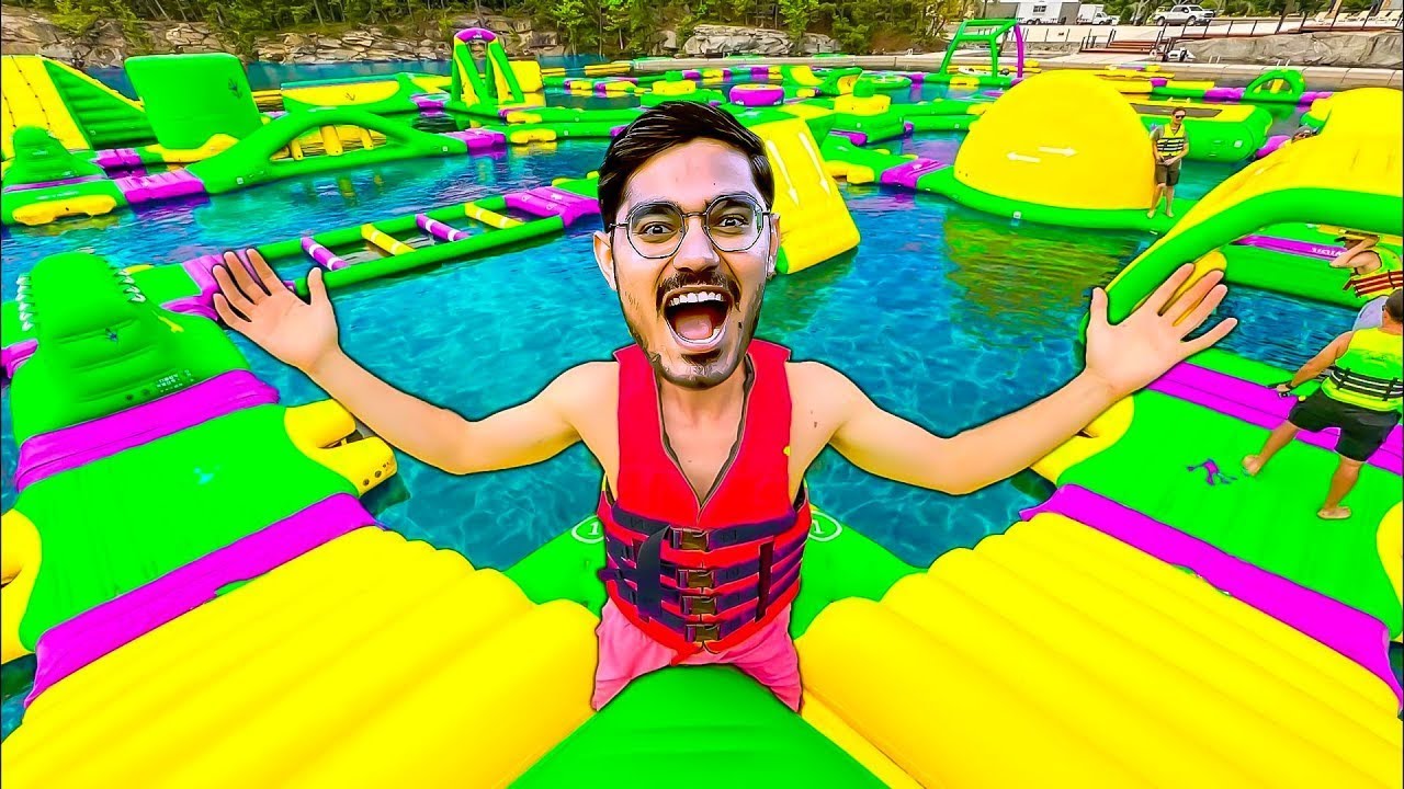 24 Hours in Swimming Pool Challenge अब 24 घंटे इस पूल से बाहर नहीं आ ...