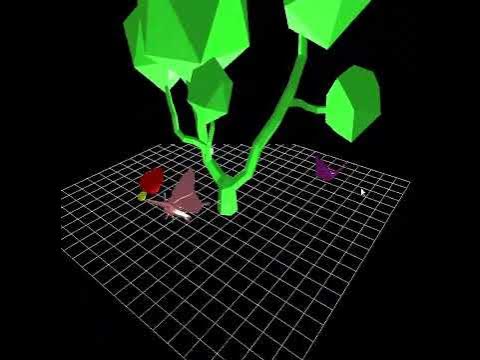 [CSE4020] project2 / Animating hierarchical model rendering mode - YouTube