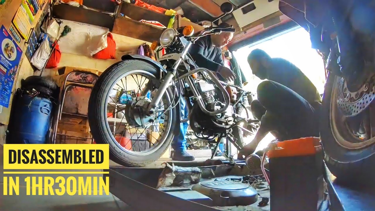 YAMAHA RX100 RESTORATION IN 2020 | Chapter 2 | Disassembled - YouTube