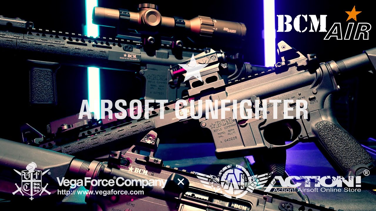 "Airsoft GunFighter" VFC × BCM AIR by Action! Airsoft - YouTube