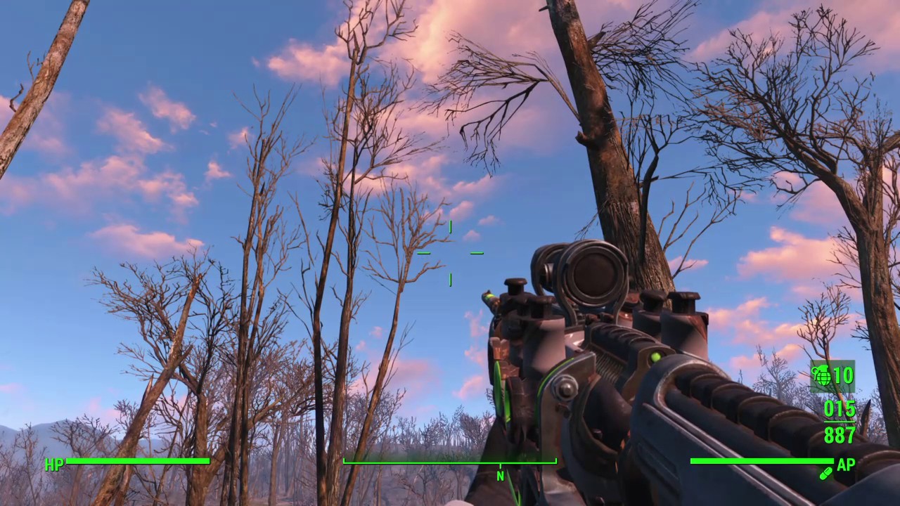 Fallout 4 PS4 MODS - EXPERIMENTAL X78 SNIPER - YouTube