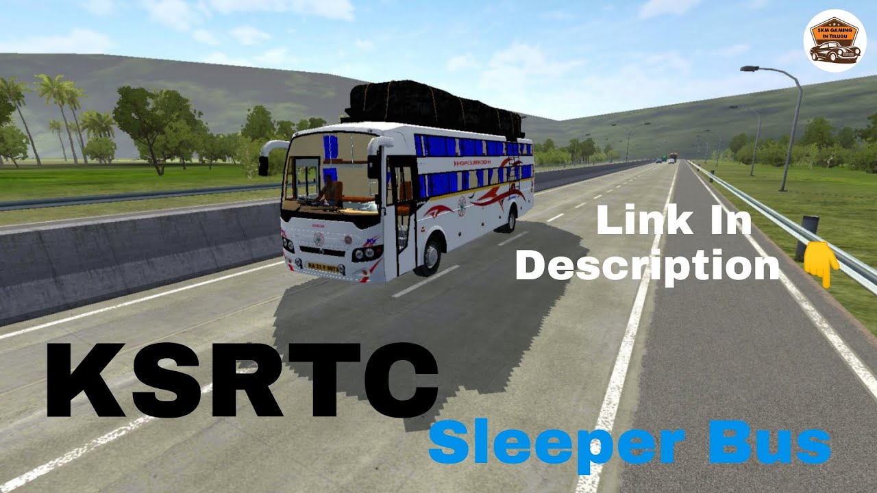 KSRTC Sleeper Bus | Mod Review and Explained In Detail | In Bussid | By ...