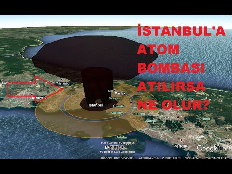 İSTANBUL'A ATOM BOMBASI ATILIRSA NE OLUR