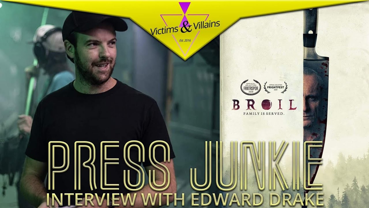 Edward Drake, Director of Broil | Press Junkie Interview - YouTube