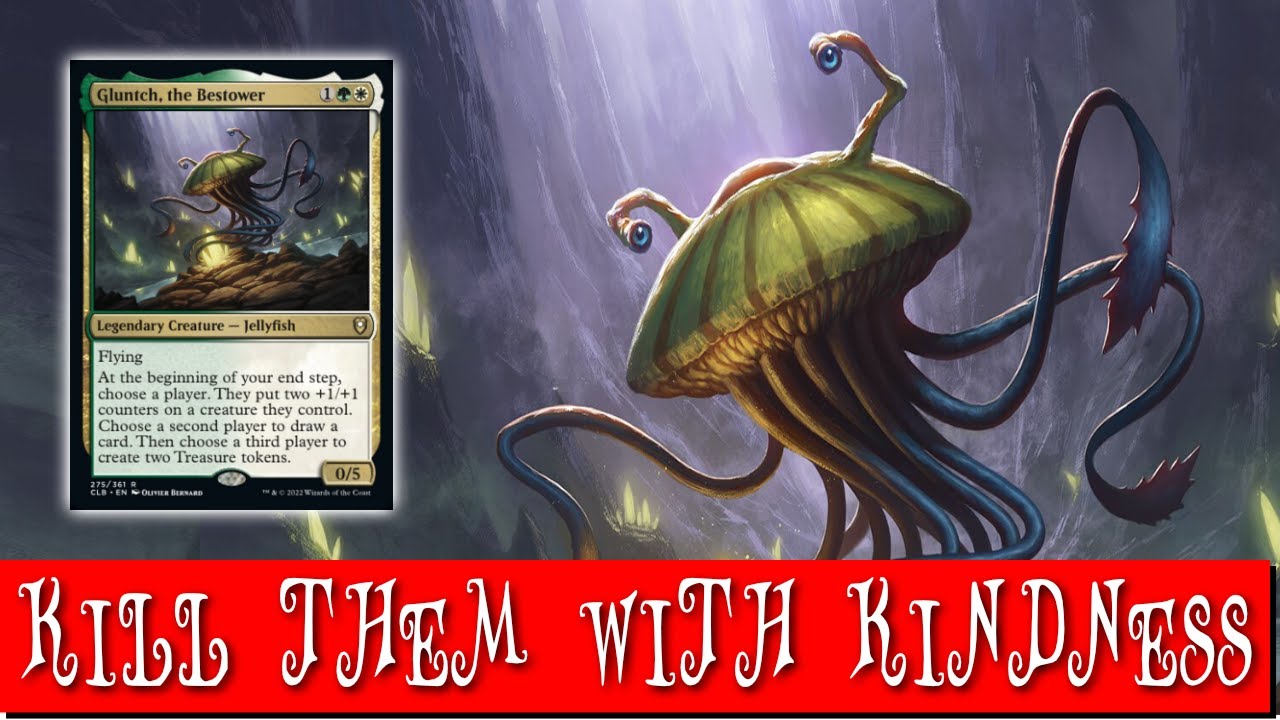 EDH/Commander Gluntch, The Bestower Deck Tech Card By Card - YouTube