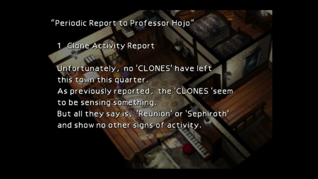 Note in Tifa's House - FINAL FANTASY VII - YouTube