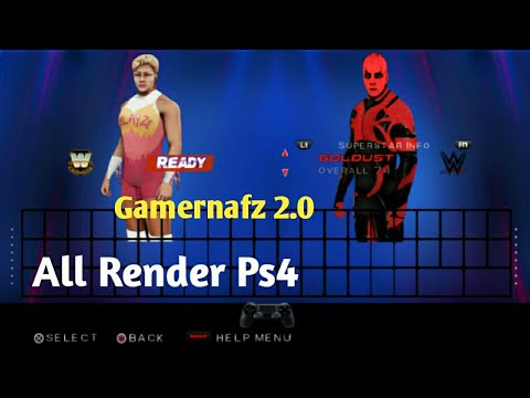 RENDERS PS4 WWE 2K20 FOR GAMERNAFZ 2.0 - YouTube