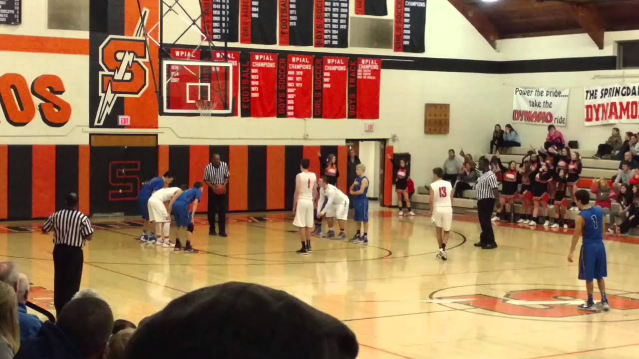Leechburg Blue Devils 61 - Springdale Dynamos 64 - YouTube