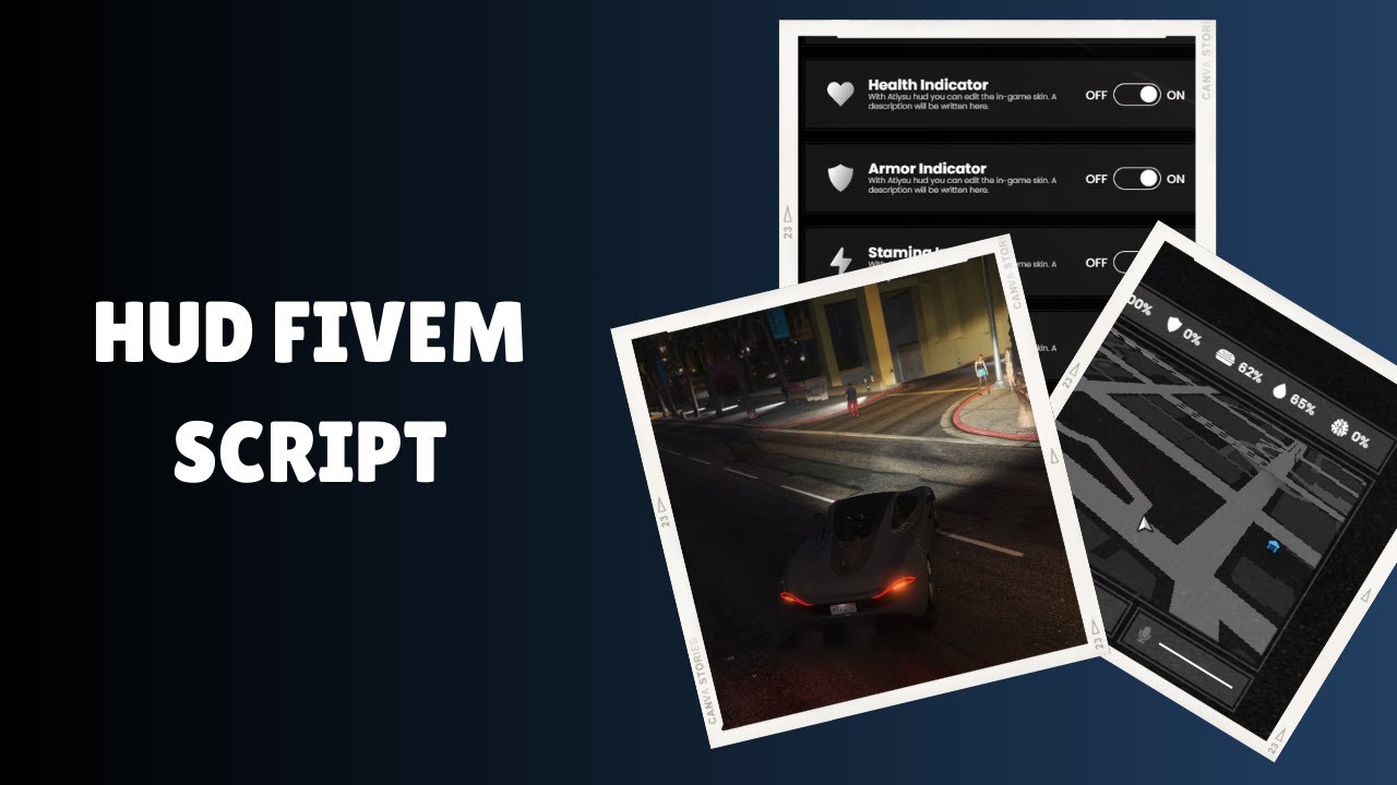 Transform Your FiveM Gameplay with the Hud FiveM Script! - YouTube