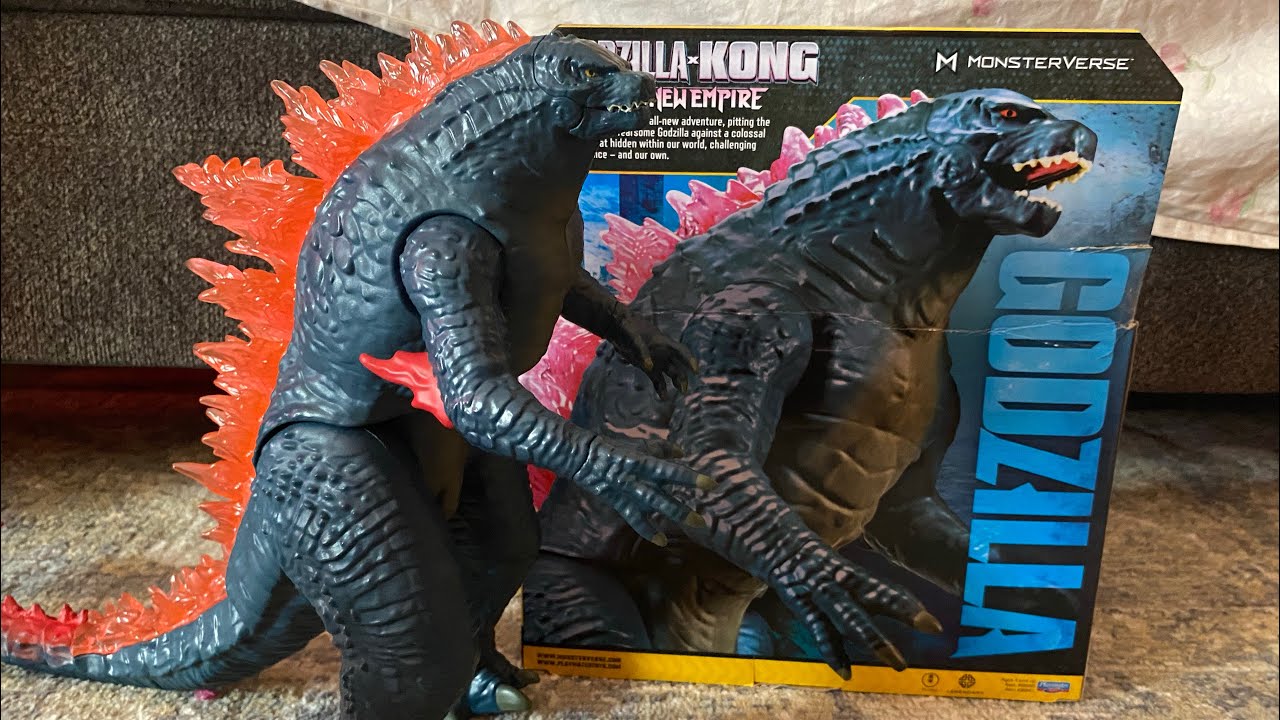 Unboxing Giant Evolved Godzilla - YouTube