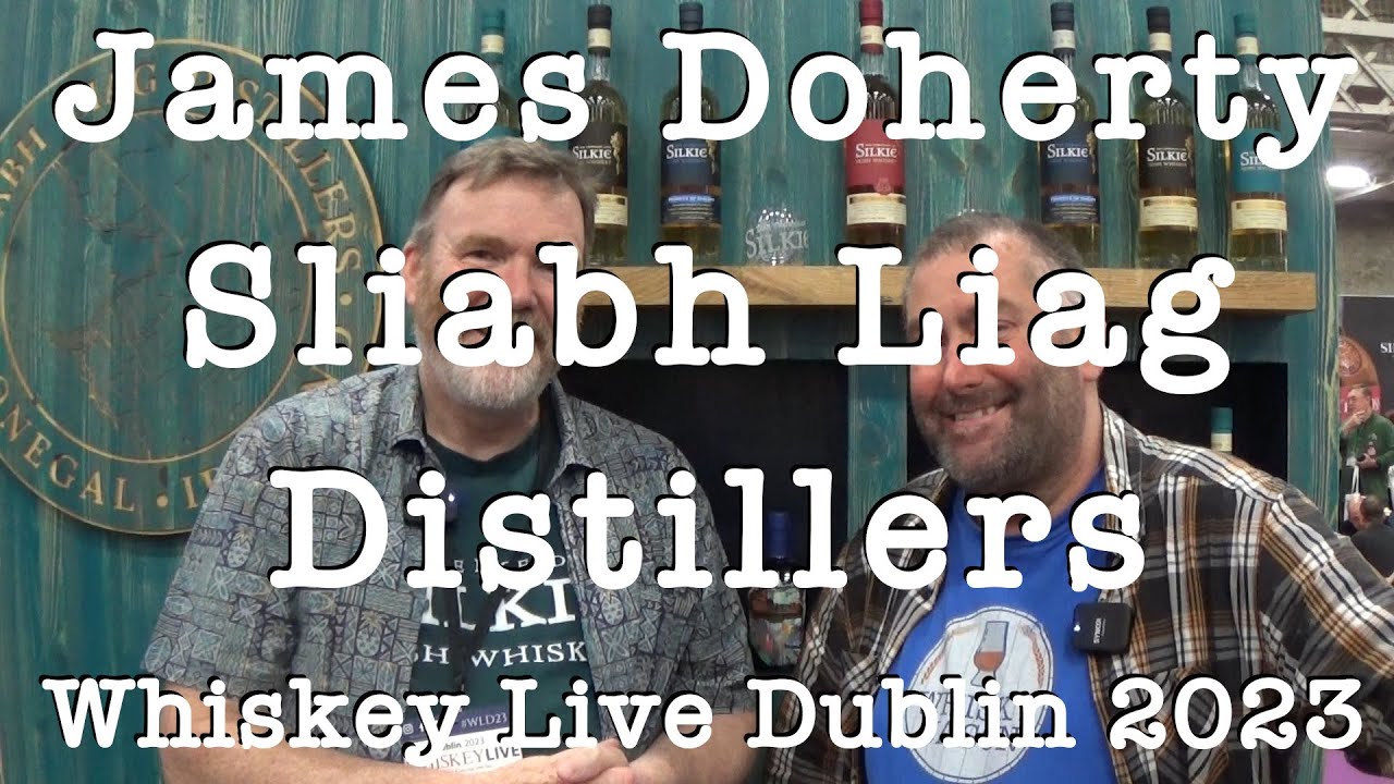 Interview with James Doherty from the Sliabh Liag Distillers at Whiskey Live Dublin 2023 in ...