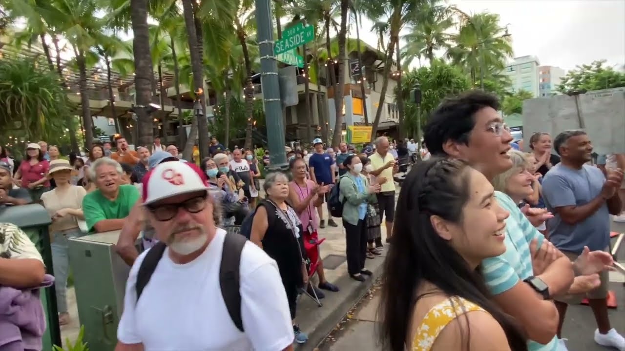 Aloha Week,Waikiki Ho'olaule'a阿罗哈周,威基基霍奥拉利亚 Waikiki Honolulu Hawaii 威基基 ...