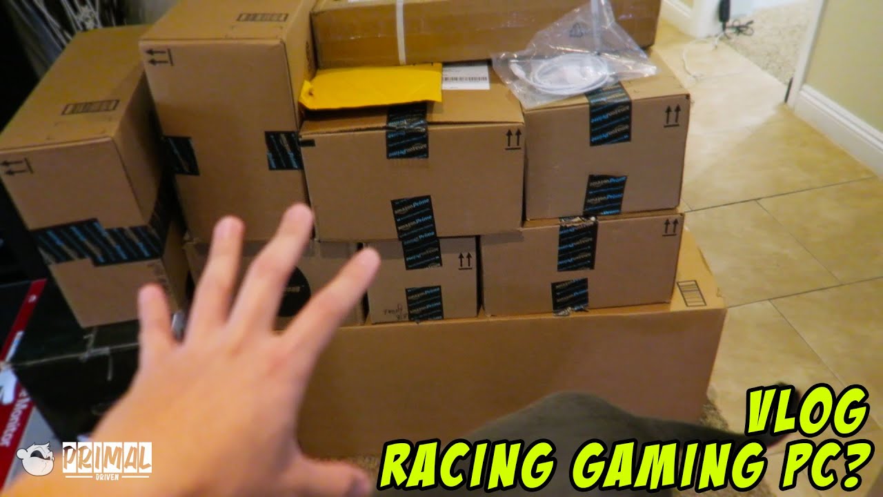 Unboxing Gaming Computer Parts vlog - YouTube